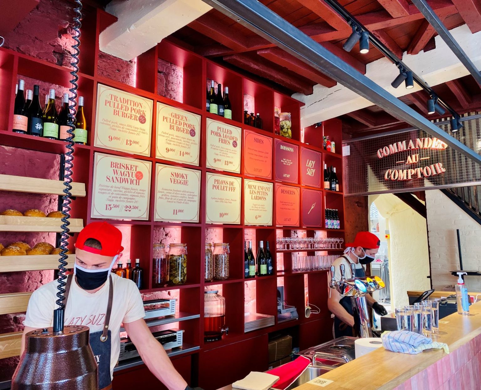 On a testé Lazy Suzy - Le bar à burgers au porc effiloché qui défonce tout