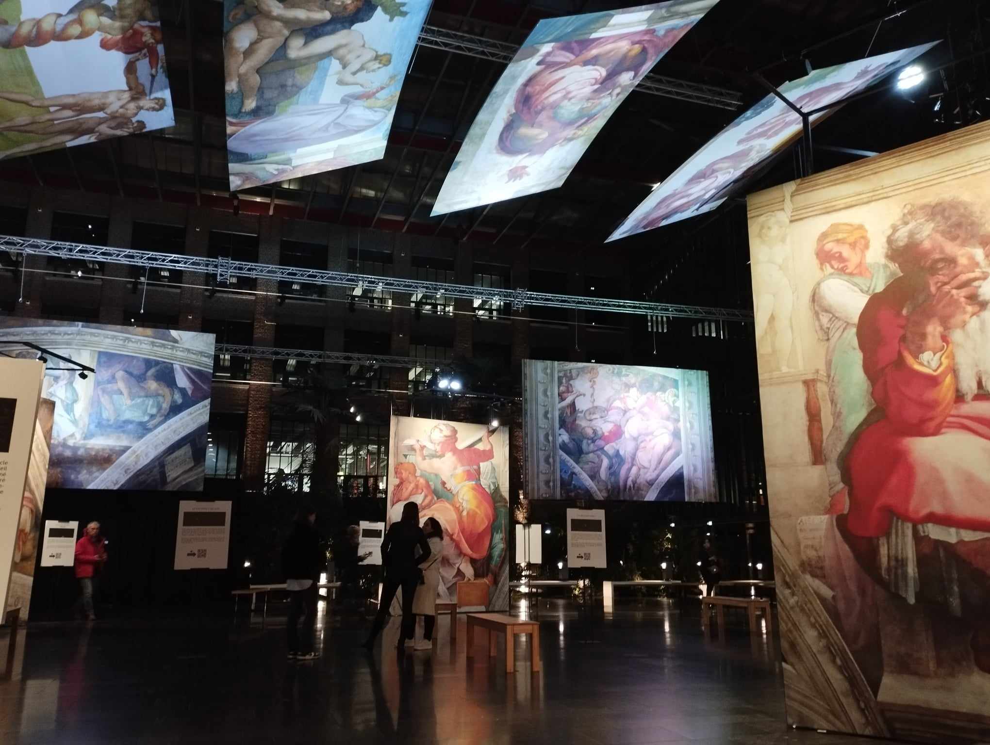 On a testé La Chapelle Sixtine - L'expo de Michel-Ange à Euratechnologies
